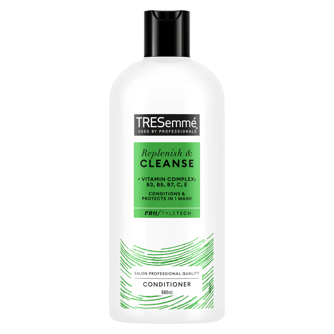 TRESemm Replenish Cleanse Conditions Protects Hair In One Wash TRESemm Replenish Cleanse Conditions Protects Hair In One Wash