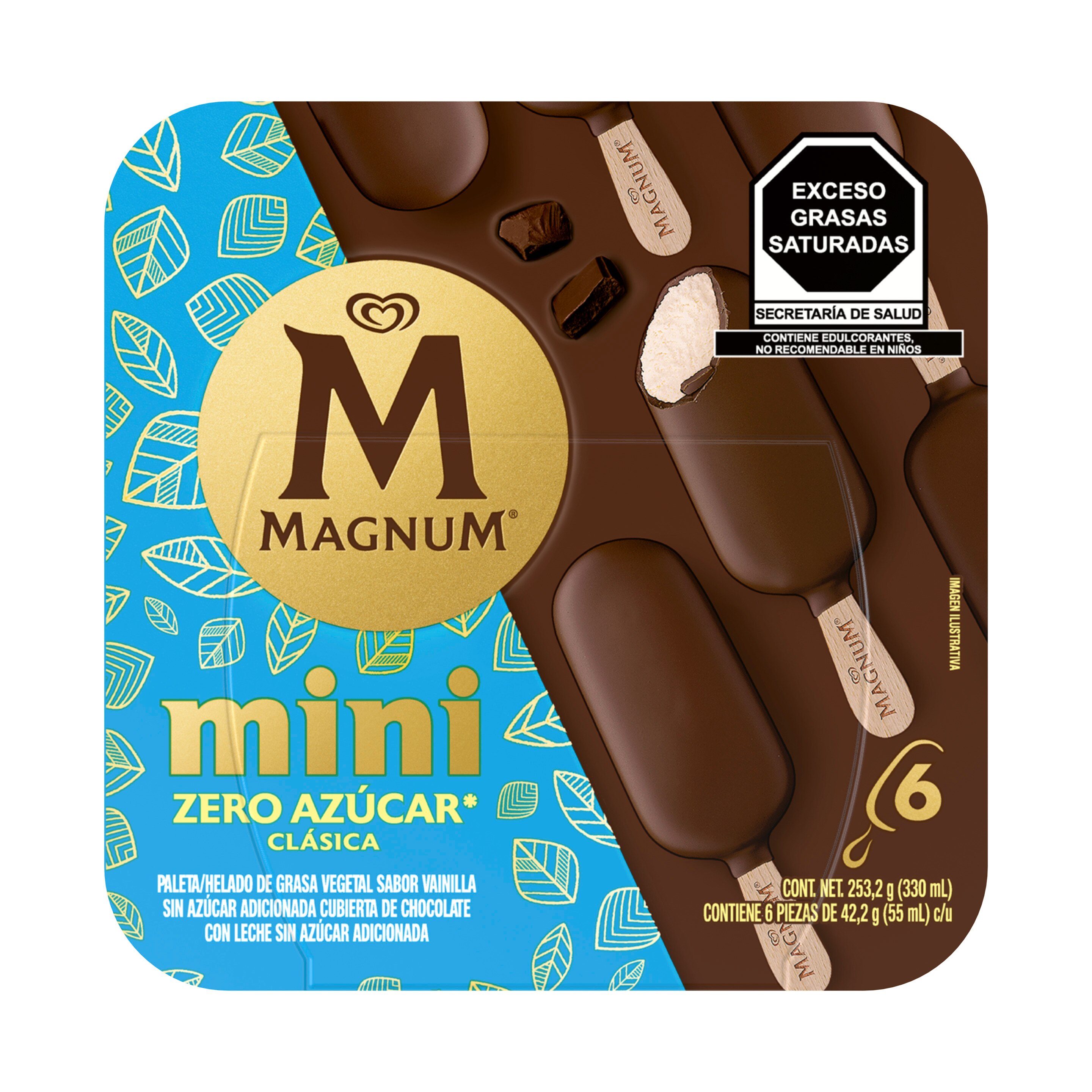 Magnum Mini Zero Azucar x 6 | Magnum® México