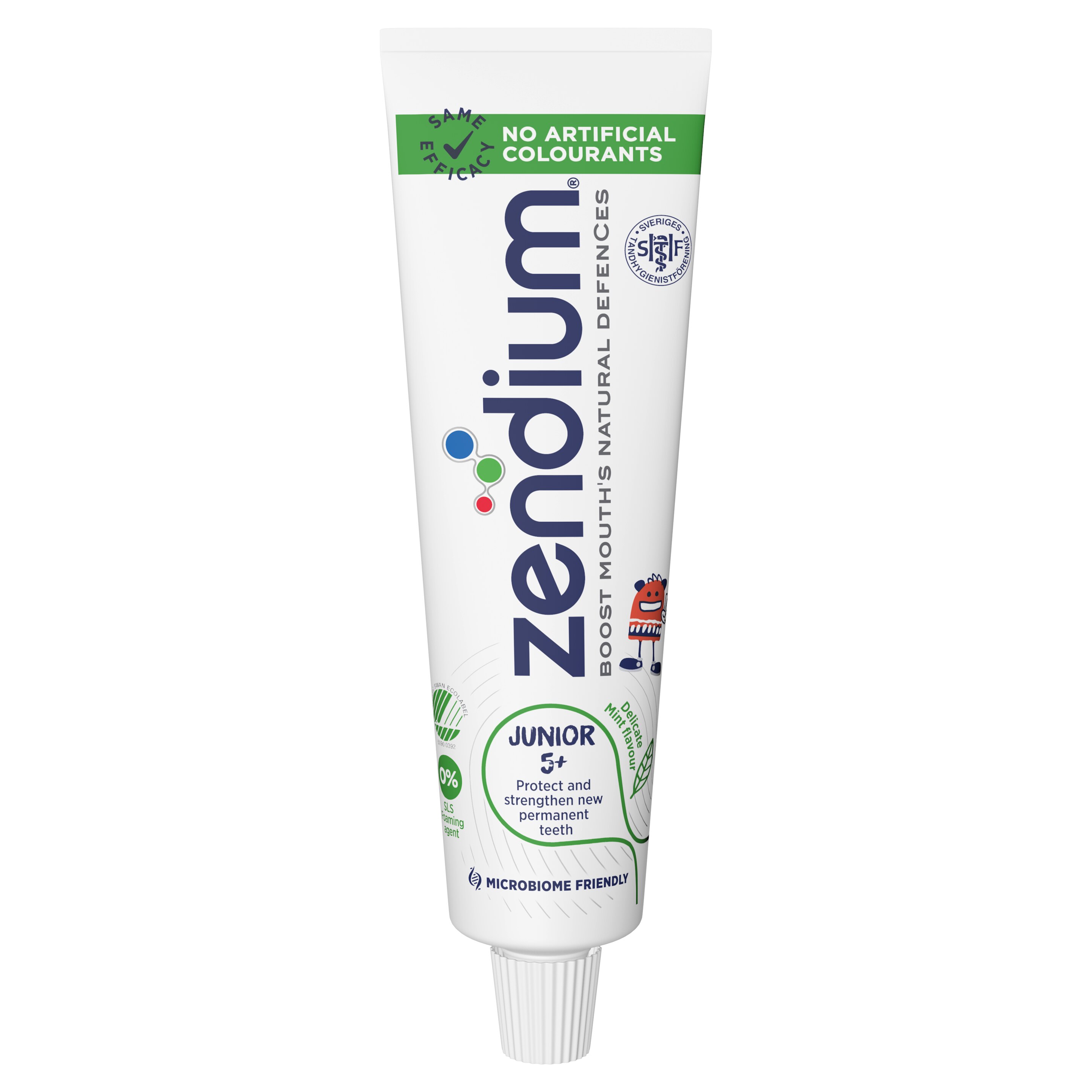 Junior 5+ år Tandpasta 2x50ml | Unilever Zendium