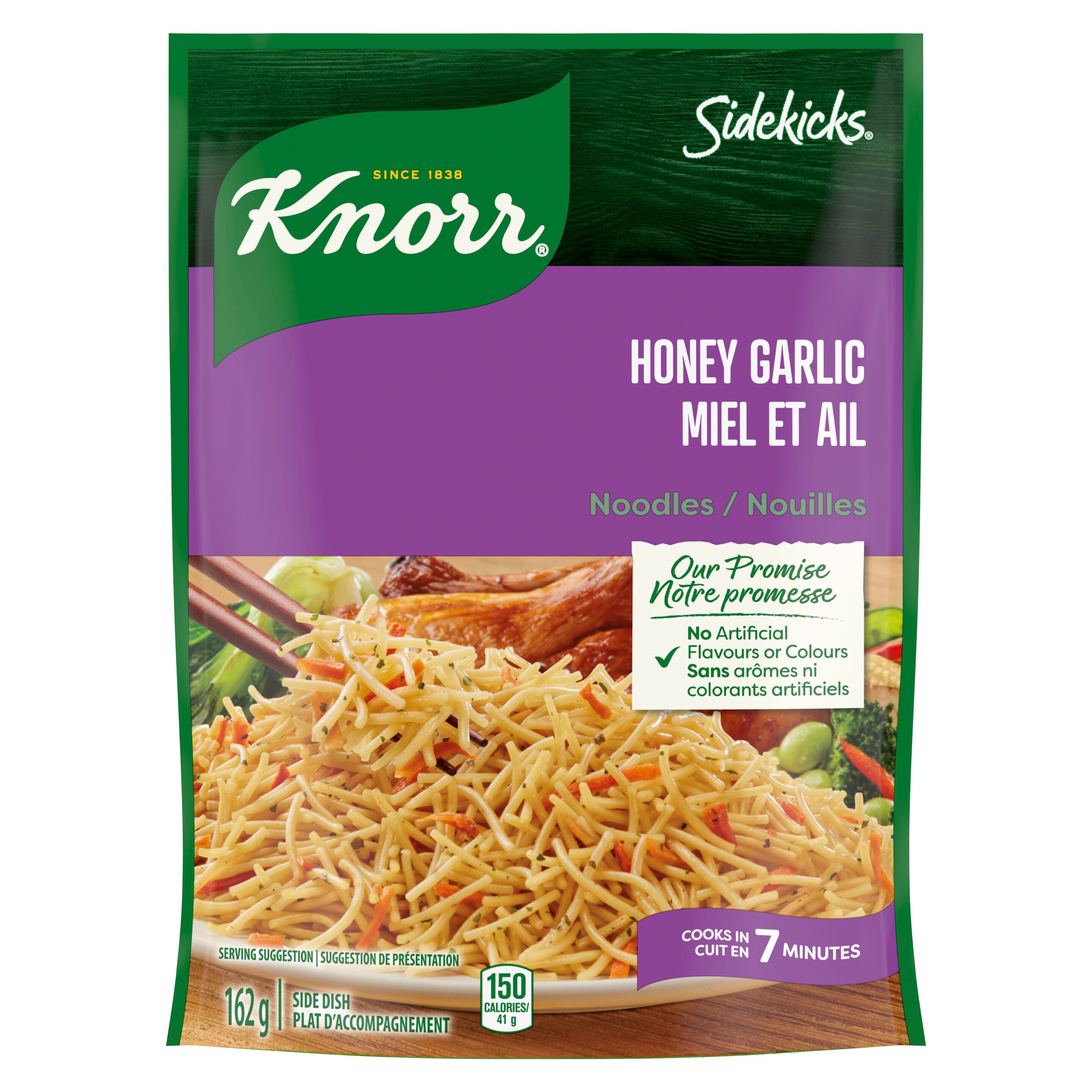 Sidekicks® Honey Garlic Noodles Side Dish | Knorr CA
