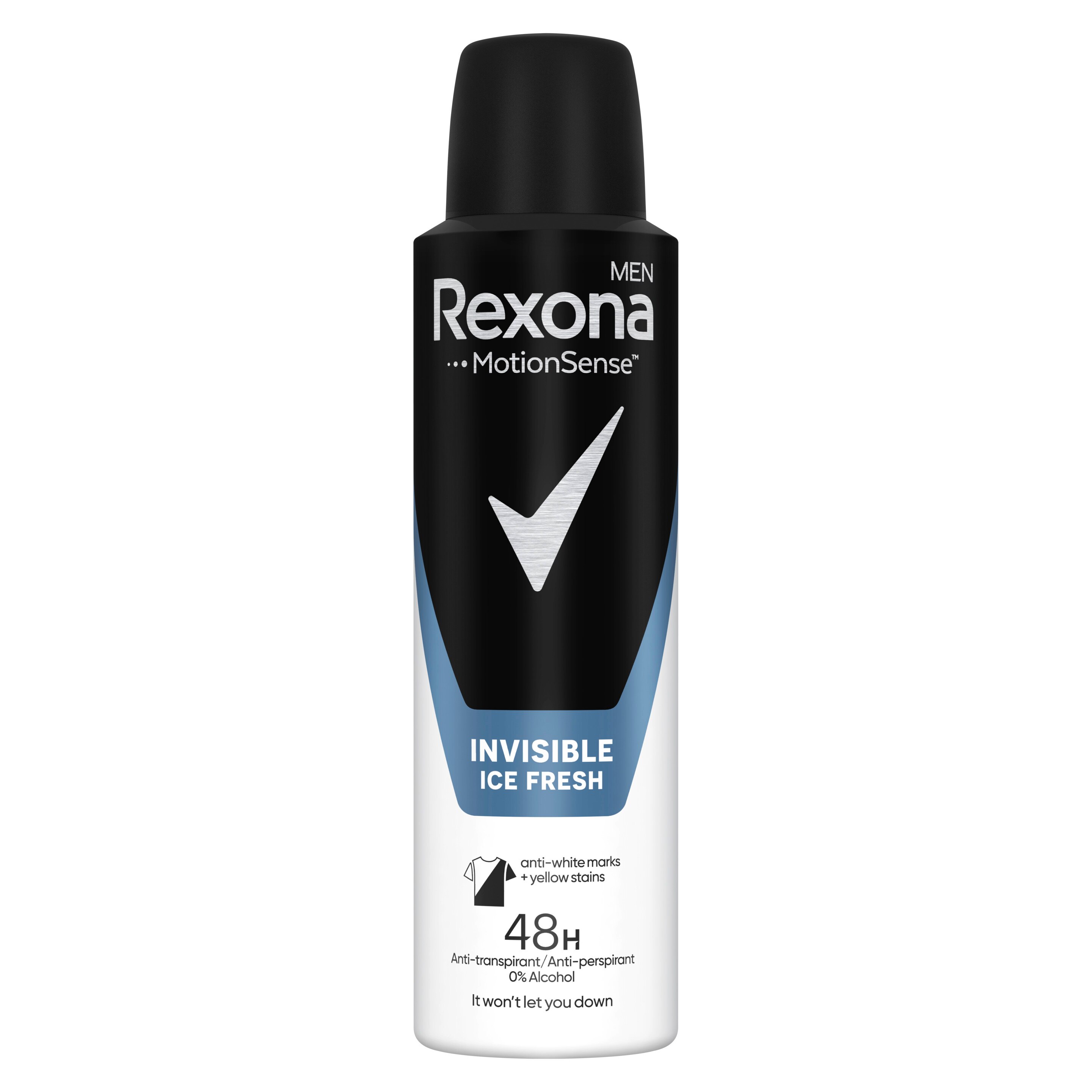 Antyperspirant w spray'u Rexona Men Invisible Ice Fresh 150ml | Strona ...